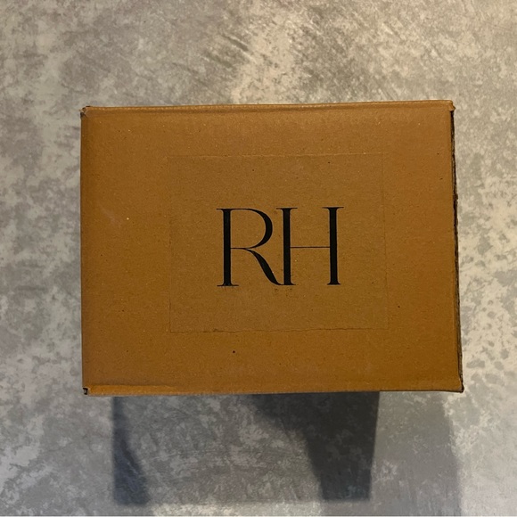 Restoration Hardware | Accents | Restoration Hardware Matte White Glass ...